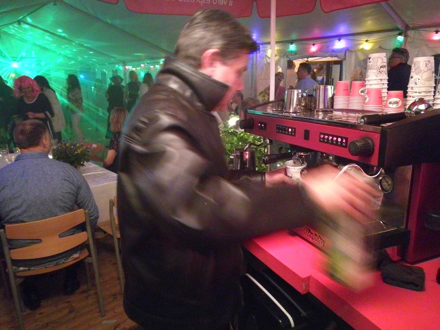 Mobil café til privat fest - Café Ape